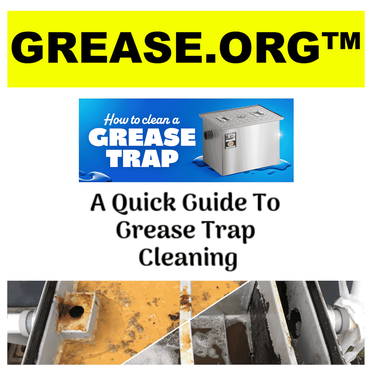 Grease Trap Probiotics – GREASE.ORG™
